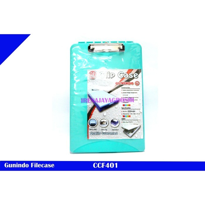 Jual Promo Clip File Case Gunindo Kertas Ukuran A4 Dan F4 Tempat ...
