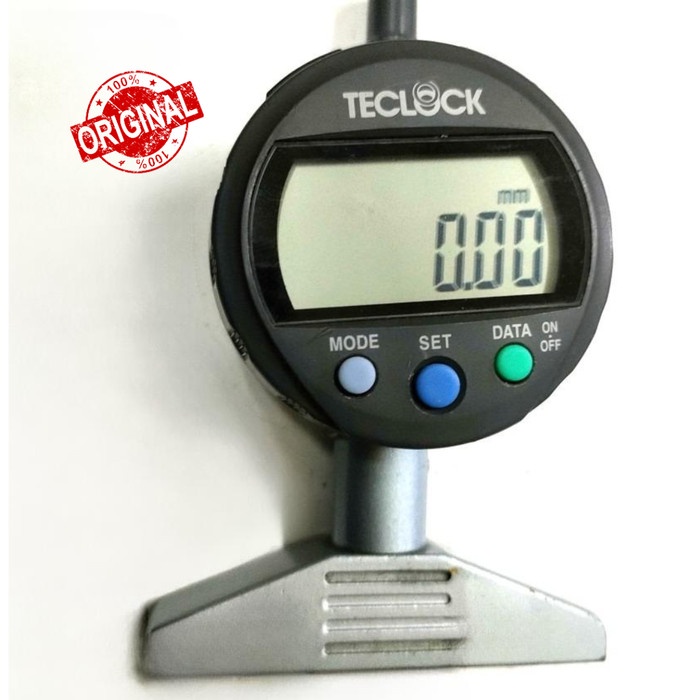 Jual TECLOCK DMD-210J Depth Gauge Dig Range 12mm 0,01mm (seken) Original | Shopee Indonesia