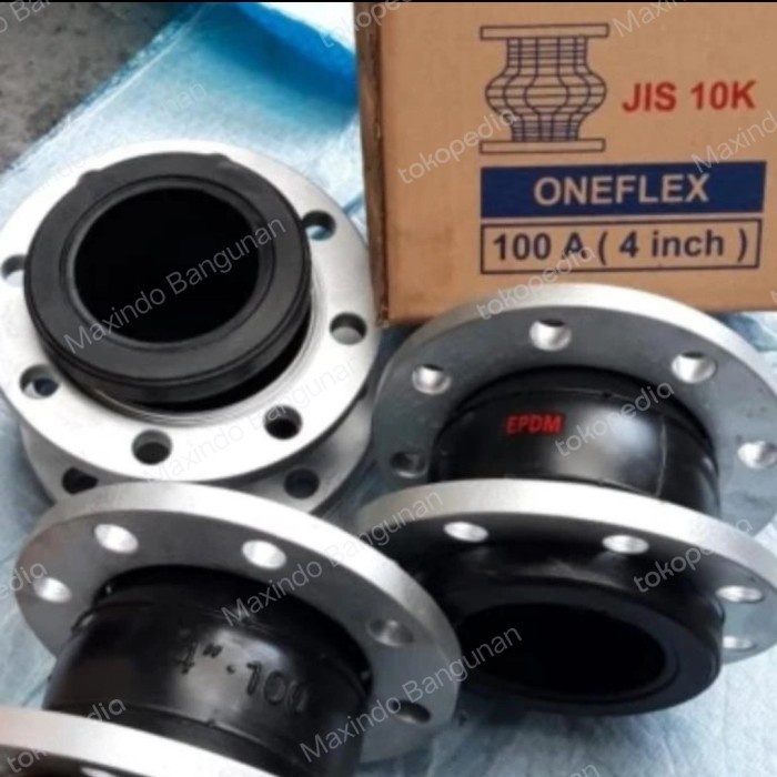 Jual Original Flexible Rubber Joint 3 Inch Oneflex Tozen Flange Jis 10K Diskon | Shopee Indonesia