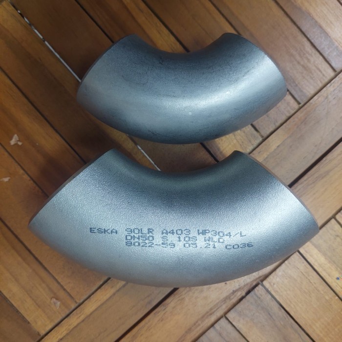 Jual Ready Elbow Las 8 Inch Sch10 Stainless Ss304 / Knee Sch10 Ss304 ...