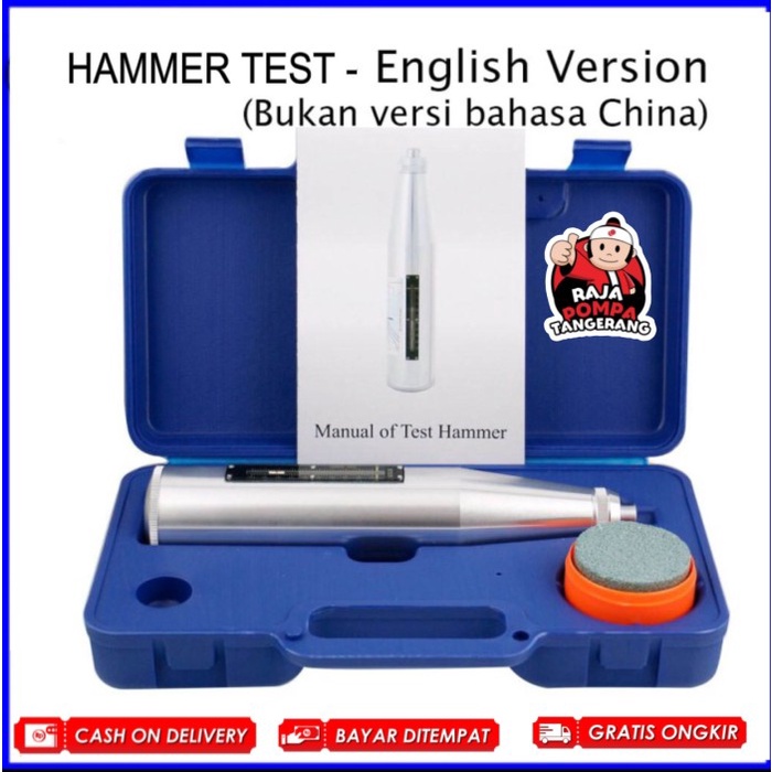 Jual [Original] Hammer Test Ht225 Tester Concrete Beton Ht 225 Gauge Ht ...