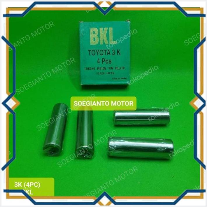 Jual [SOE] BKL TEIKOKU PISTON PIN SEKER TOYOTA KIJANG 3K (4PC) | Shopee ...