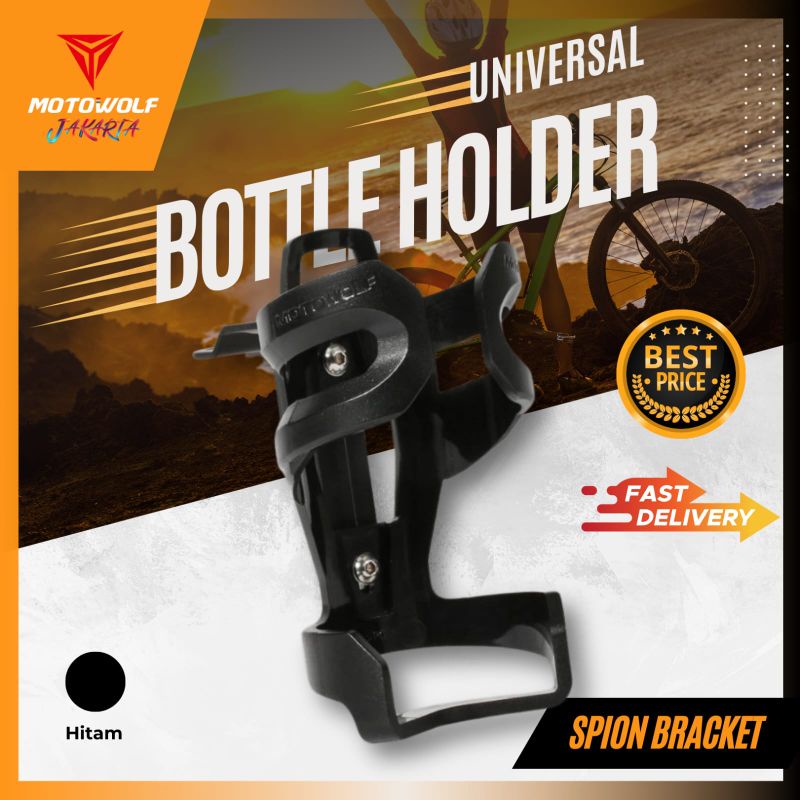 Jual MOTOWOLF BOTTLE HOLDER TEMPAT BOTOL MINUM MOTOR SEPEDA | Shopee ...