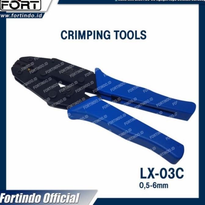 Jual Tang Press Skun Pin / Crimping Tools Lx-03C (For Skun 0,5-6Mm ...