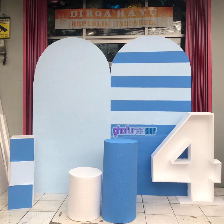 Jual Flash Sale Backdrop Styrofoam Ukuran 1 X 2 Meter Backdrop Gabus ...