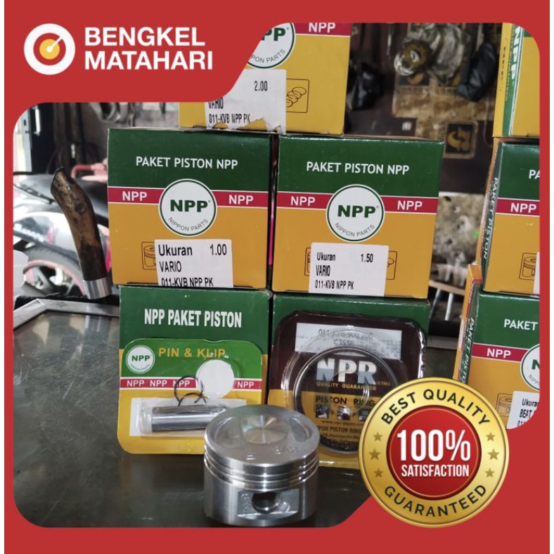 Jual PISTON SEHER KIT (KVB) VARIO KARBU OVERSIZE STD, 50, 100 NPP ...