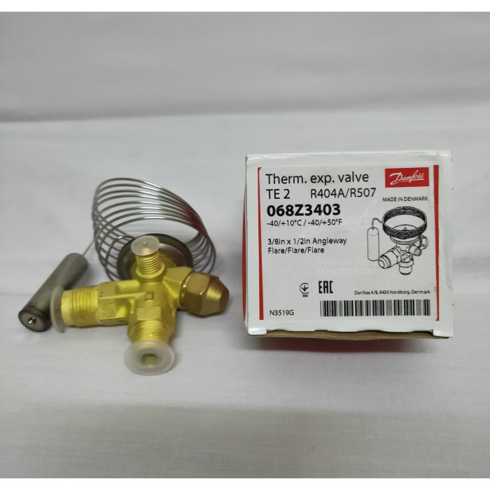Jual Danfoss Thermo Expansion Valve Tes2 R404A/R507 (068Z3403) | Shopee ...