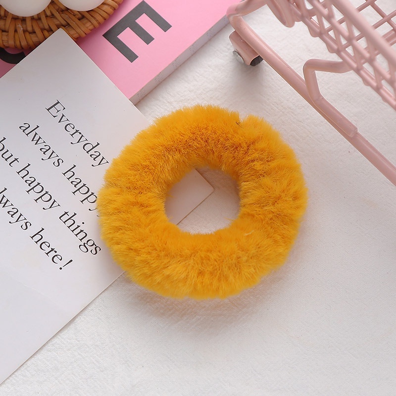 Jual HC IKAT RAMBUT BULU HALUS ELASTIS WANITA ANAK KARET BERBULU WARNA ...