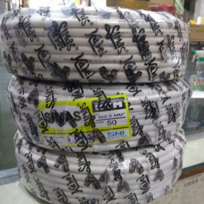Jual Kabel Listrik Simas Lotus 3 X 2.5 3X2.5 3 X 2,5 Sni Spln Isi 3 ...