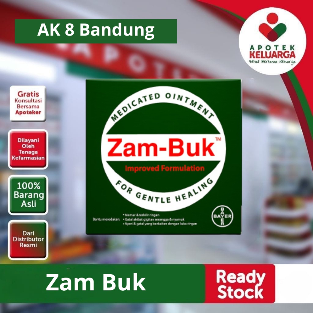 Jual Zam-Buk Ointment Zambuk - 25 Gram Meredakan Nyeri, Gigitan ...