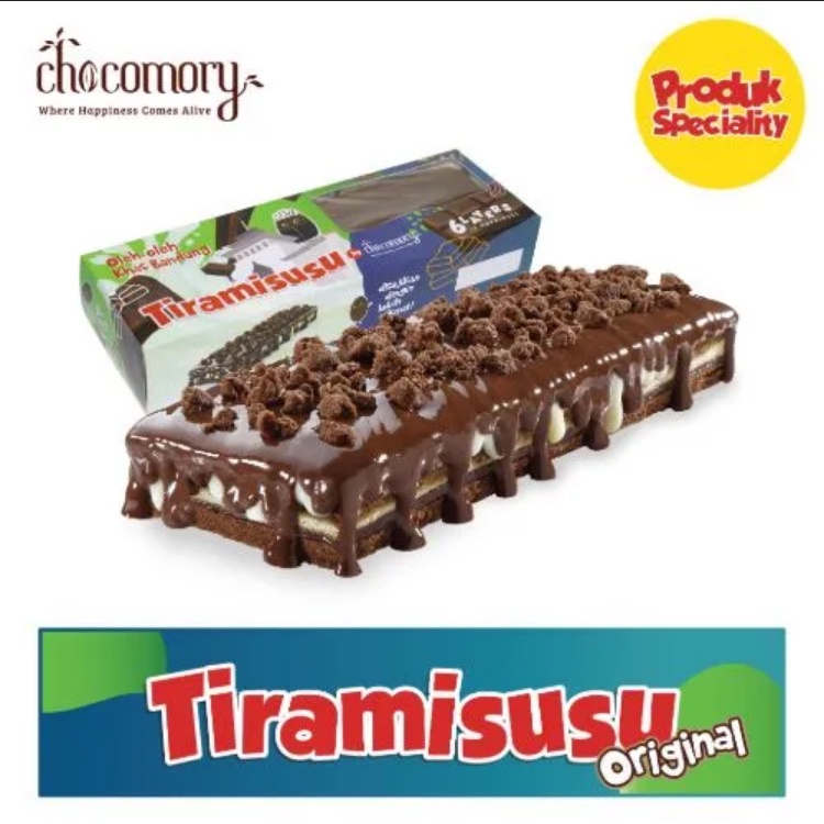 Jual Ready Jakarta 28 Des 2023 - Tirasusu Cookies & Cream Chocomory ...