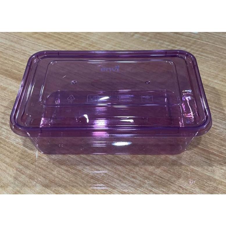 Jual Bisa COD thinwall envi rectangle full colours / thinwall warna / persegi 650 ml / persegi ...