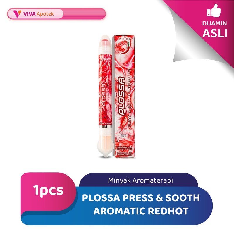 Jual Plossa Press & Soothe Aromatic Redhot (Panasin) 8 ml (1 Pcs ...