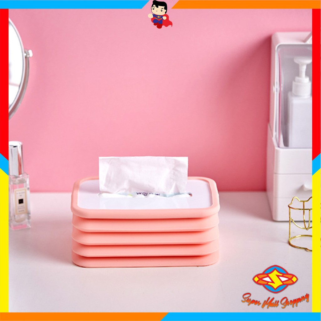 Jual SMS Kotak Tisu Flexibel Tempat Tisu Lipat Kotak Tissue Foldable ...