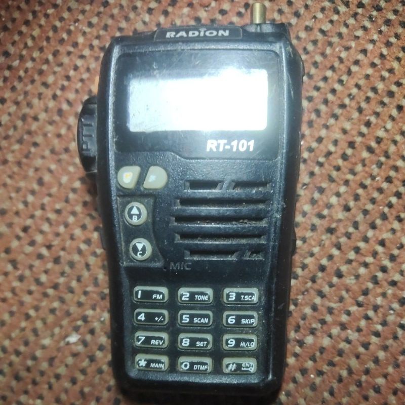 Jual HT RADION RT101 MATI BAHAN KANIBALAN SAJA | Shopee Indonesia