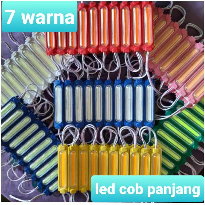Jual LAMPU LED MODUL COB 9 TITIK/MATA 12 VOLT MOTOR MOBIL | Shopee Indonesia
