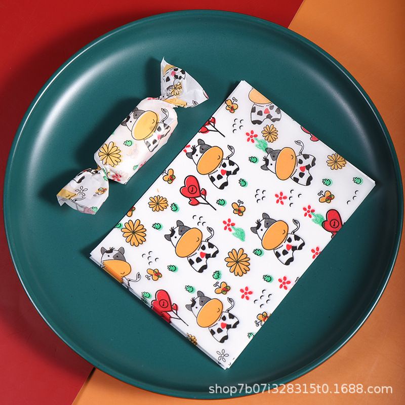 Jual Kertas permen 100 pcs/Kertas Dodol 9x12cm/ Kertas coklat | Shopee ...