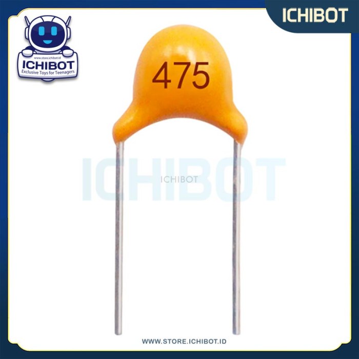 Jual 4.7uF Capacitor Monolitik Multilayer Kapasitor Keramik 475 4.7 uF ...