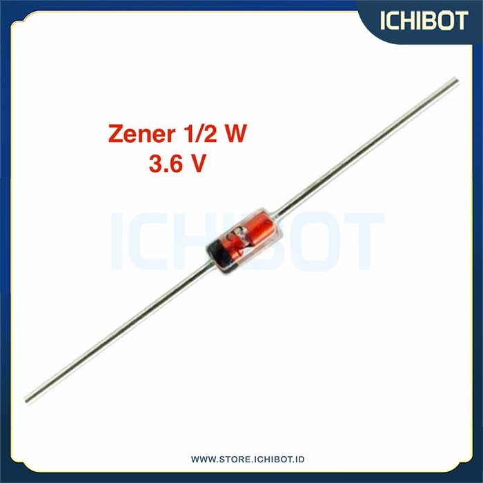 Jual Dioda Zener 3v6 1/2 W Diode 3.6v | Shopee Indonesia