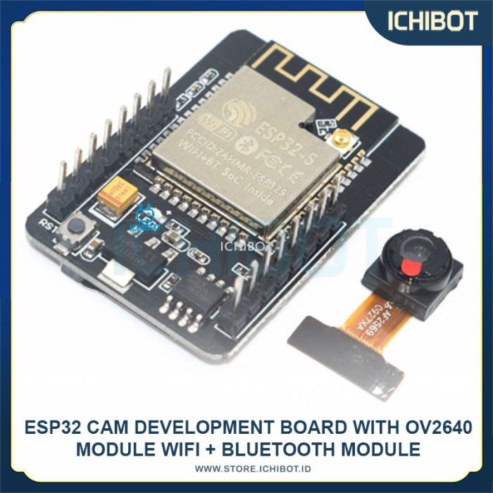 Jual Esp32 Cam Development Board With Ov2640 Module Wifi Bluetooth