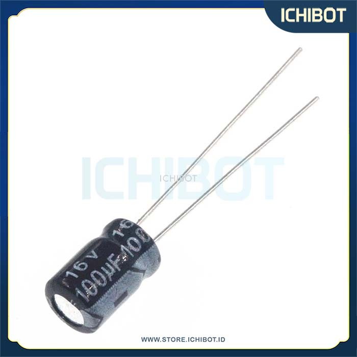 Jual Elco 100uF 16V Capacitor Kapasitor Elko | Shopee Indonesia