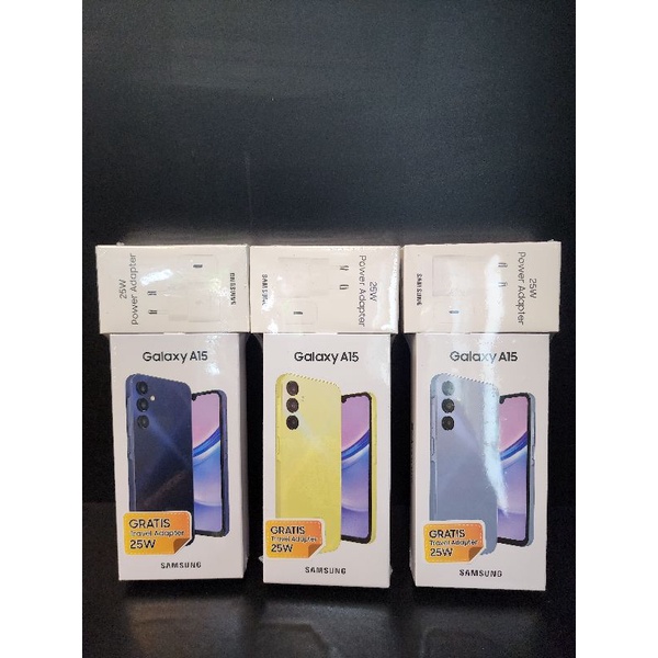 Jual Samsung galaxy A15 5g dan 4g 8/256 Garansi resmi Samsung 1Tahun ...