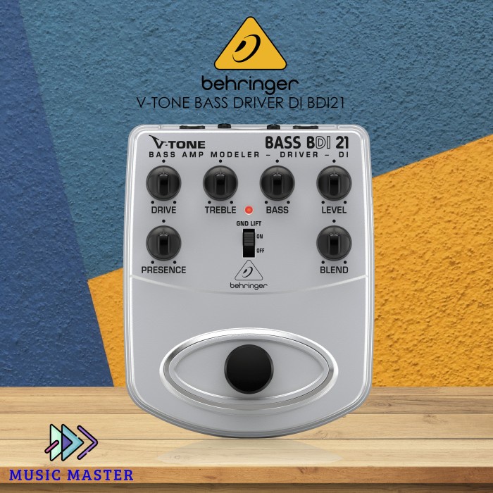 Jual Behringer Bdi21 Bass Preamp Stompbox With Di Recording Out ...