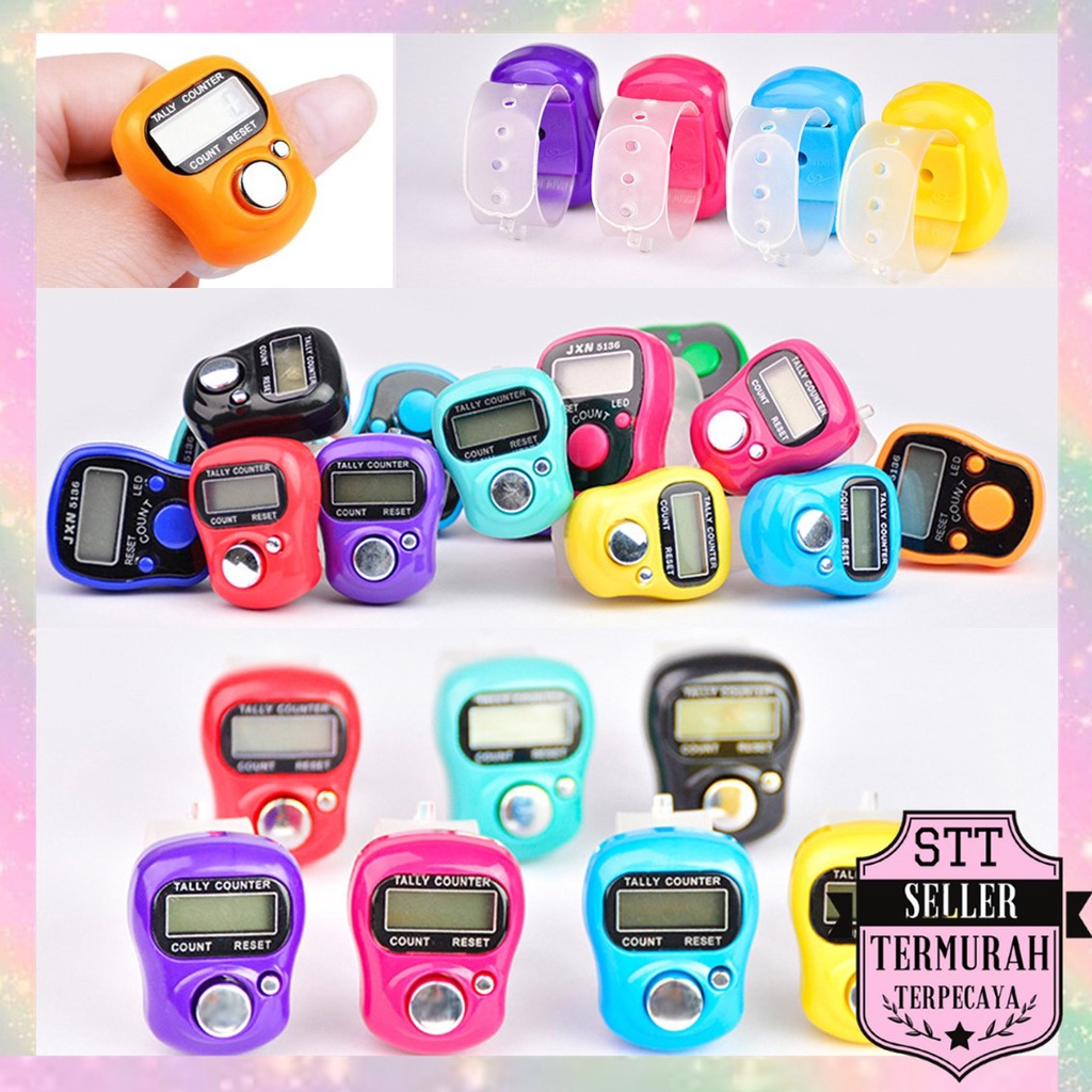 Jual STT TASBIH DIGITAL MINI Alat Hitung Elektronik Finger Tally ...