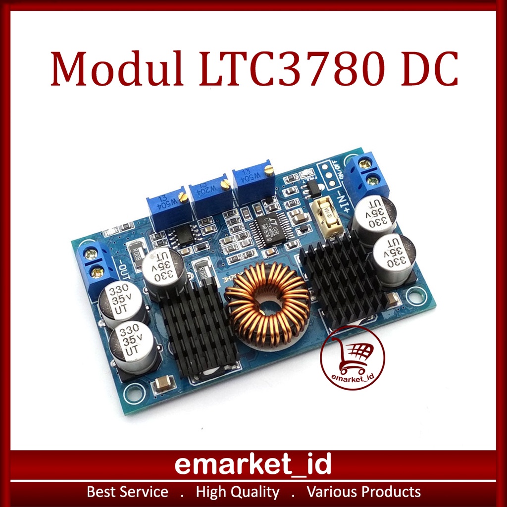 Jual Modul LTC3780 DC Automatic Step Up Down / Charging LTC 3780 ...