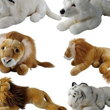 Jual Boneka Binatang Animal Serigala Putih/Harimau Putih White Tiger ...