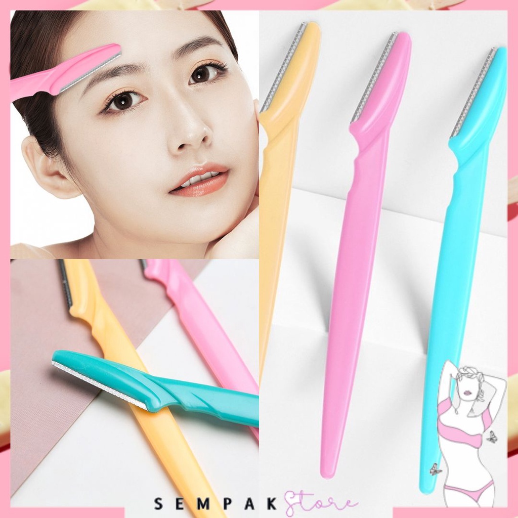 Jual SS Alat Pencukur Alis Eyebrow Trimmer Pisau Cukur Kumis Alat ...