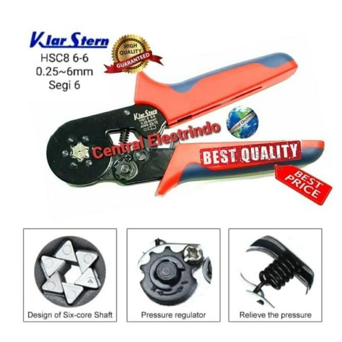 Jual TANG PRESS SKUN FERRULES HSC8 6-6. | Shopee Indonesia