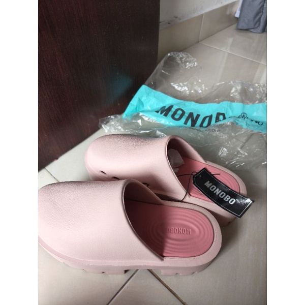Jual sandal Monobo Grace original 100% (pink) | Shopee Indonesia