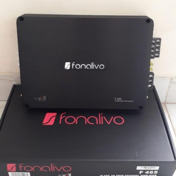 Jual POWER AMPLIFIER 4 CHANNEL FONALIVO F 486 BY VOX RESEARCH | Shopee ...