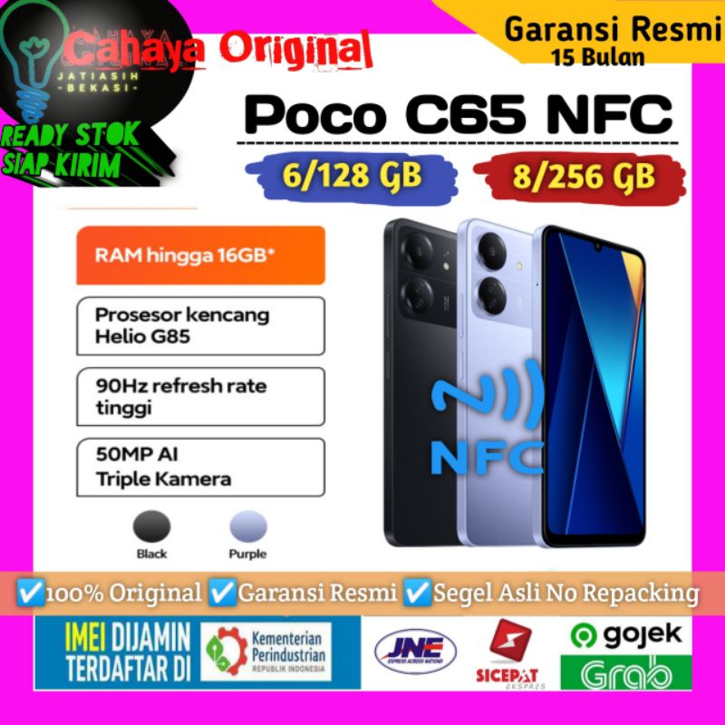 Jual Poco C65 NFC [6/128 GB] [8/256 GB] Garansi Resmi Xiaomi Indonesia ...