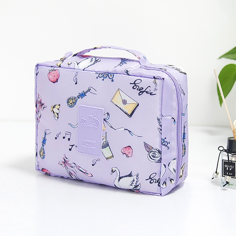 Jual HO Tas Kosmetik Multifungsi Kosmetik Pouch Make Up Monopoly Makeup Multi Pouch Travel Murah ...