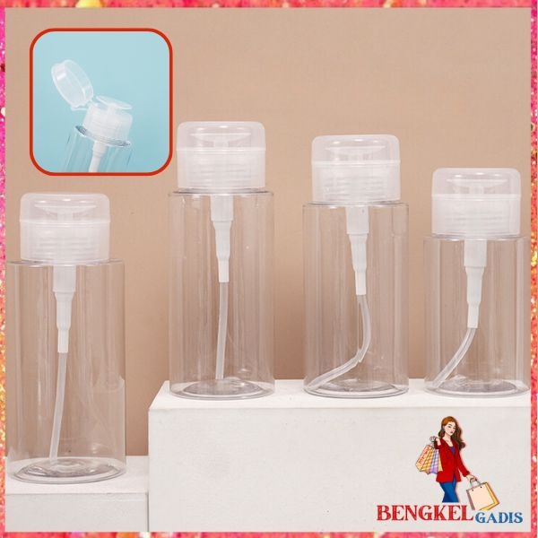 Jual BG Botol Dispenser Nail Polish 150ml Botol Pump Penghapus Nail Art ...
