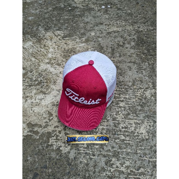 Jual Topi Caps Trucker Jaring Golf Titleist Second | Shopee Indonesia