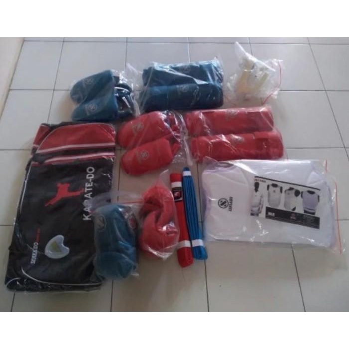 Jual Paket Karate Set Kumite Senkaido | Shopee Indonesia