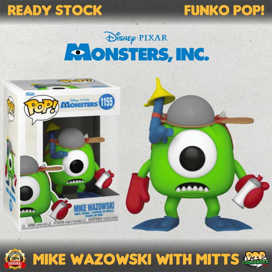 Jual Funko POP Monsters Inc - Mike Wazowski w/ Mitts 20th Anniversary ...