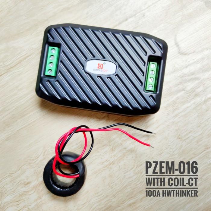 Jual Sensor Arus Tegangan AC Digital Power Meter 100A RS485 Modbus PZEM ...