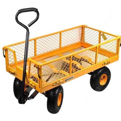 Jual Trolley Tool Cart Pneumatic Tyre 300Kg Krisbow 10106917 | Shopee ...