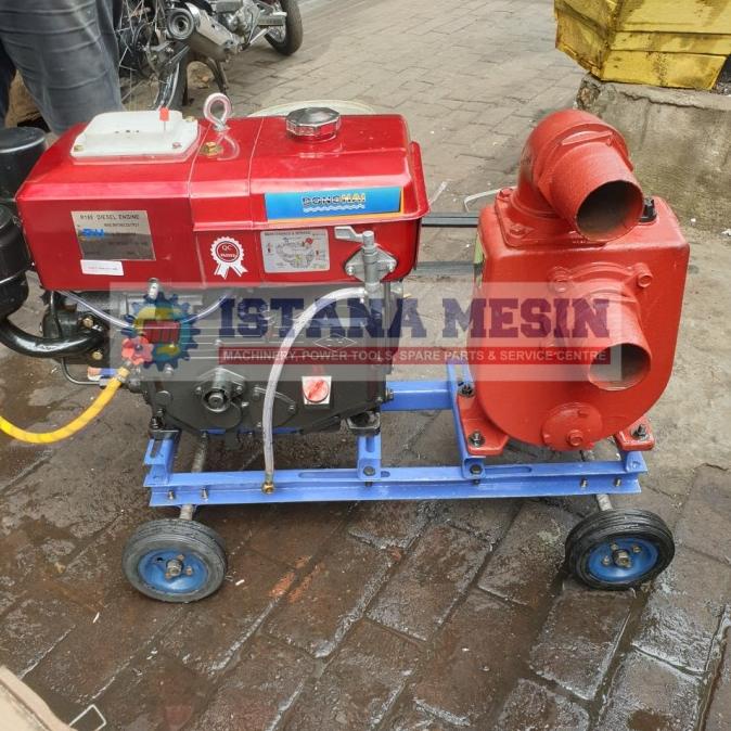 Jual MESIN AIR NS 80 POMPA AIR COMPLETE MESIN DIESEL 8PK | Shopee Indonesia