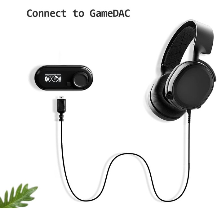 Jual Sound Card Aux Cable For Gaming Headphone Steelseries Arctis 3 5 7 ...