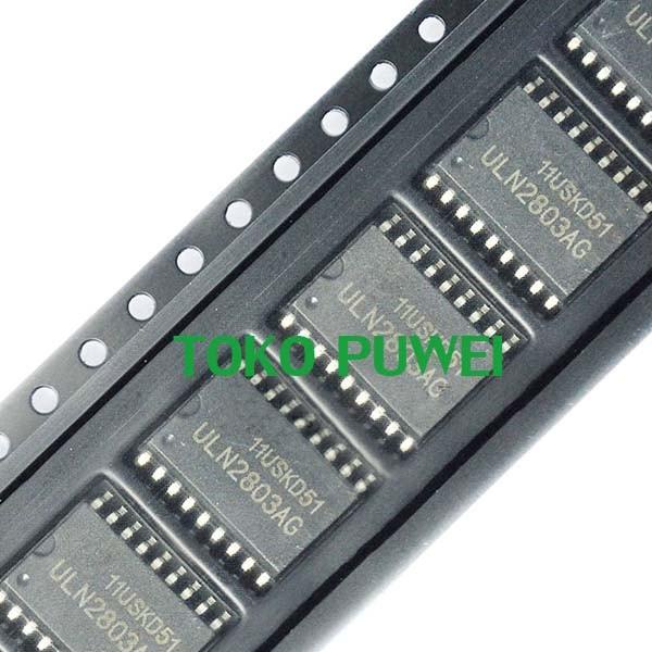 Jual ULN2803 ULN2803AG 2803 SOP18 IC DARL TRANS ARRAY HV SMD IC AZ90 | Shopee Indonesia