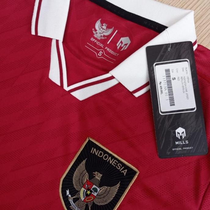 Jual Jersey Timnas Mills Indonesia Original Terbaru Mils Sport Official ...