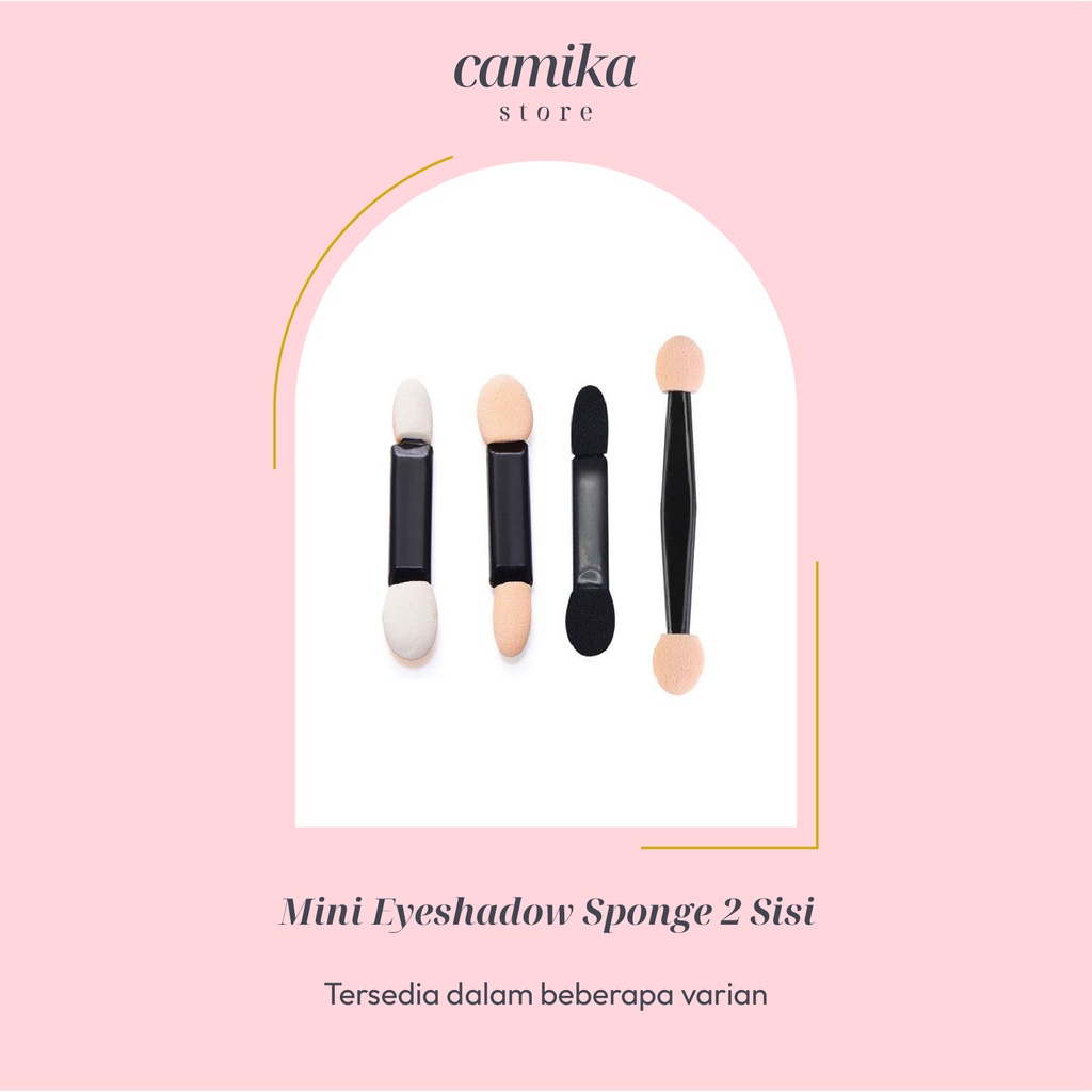 Jual CAMIKA STORE - Mini Eyeshadow Sponge 2 Sisi - Kuas Eyeshadow Spons ...