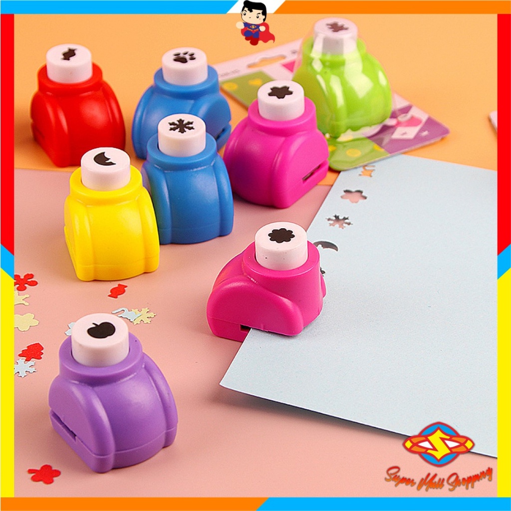 Jual SMS Pembolong Kertas Mini Berbagai Bentuk Hewan Lucu Paper Cutting ...