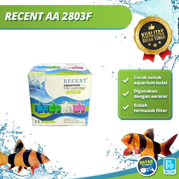 Jual Catridge Mini Aquarium Akuarium RECENT AA 2803 F 2803F Roka Boy ...