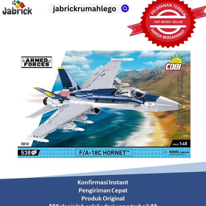 Jual Promo Murah !!! Cobi 5810 F/A-18C Hornet - Ready Stock | Shopee ...